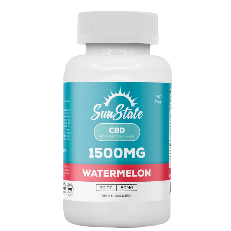 CBD Broad Spectrum Infused 50mg Gummy 30ct 1500mg